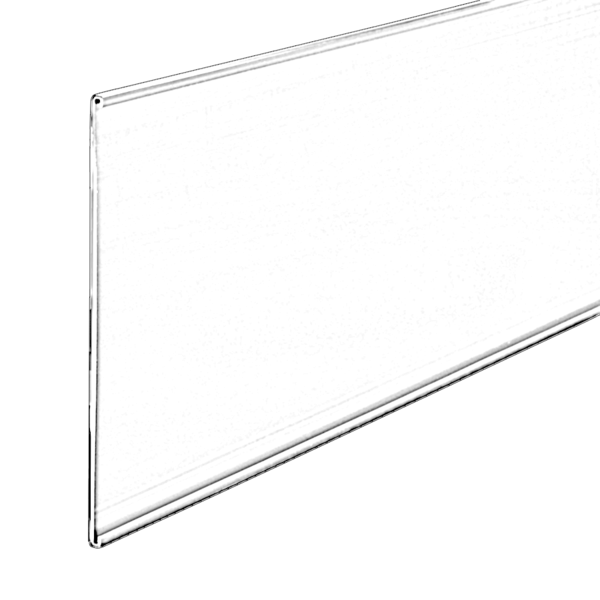 C-Channel Sign Holder with Magnetic Tape - Sightline Display